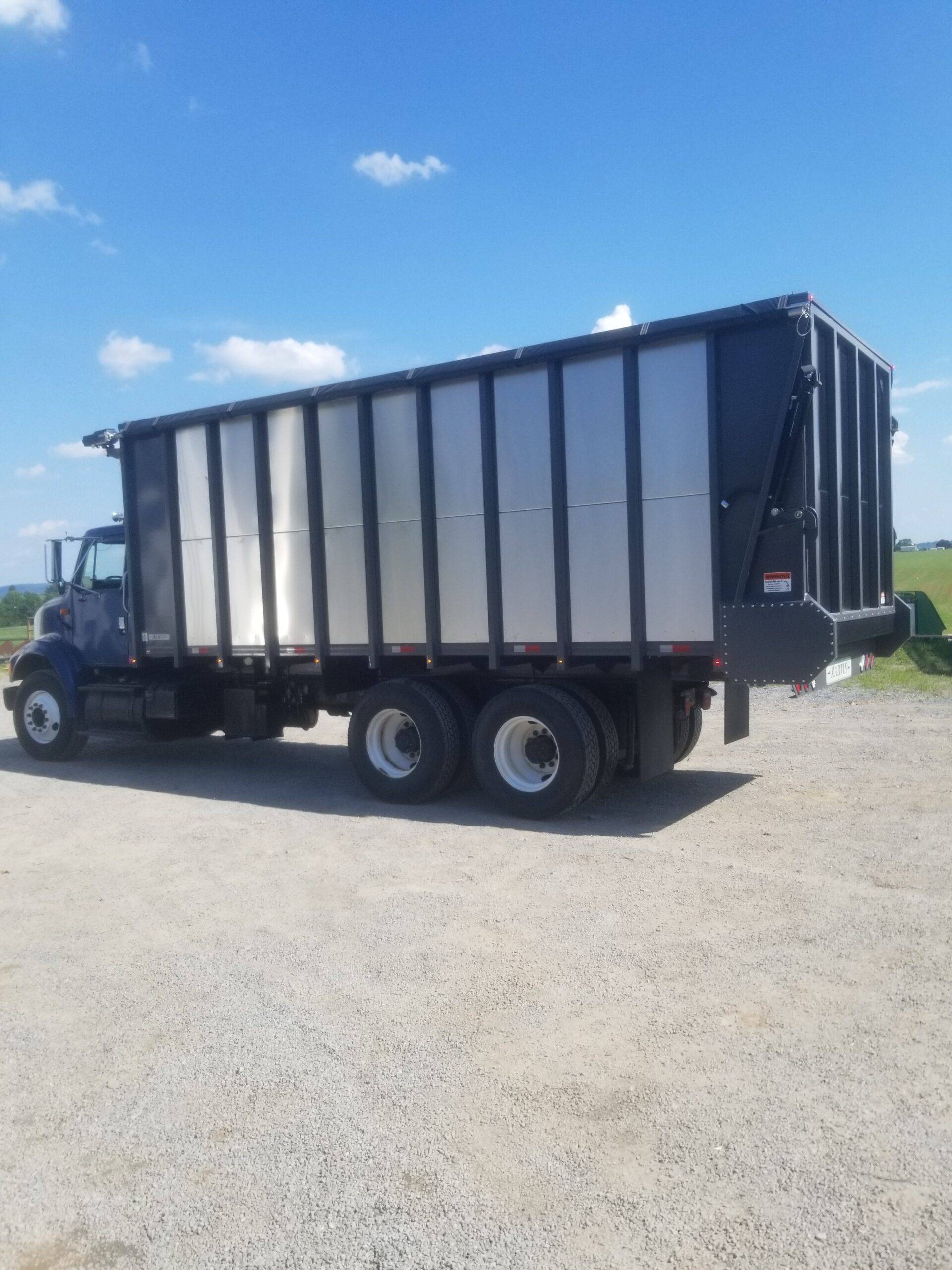 Truck Mounted Forage & Commodity Boxes | DM Martin Manufacturing