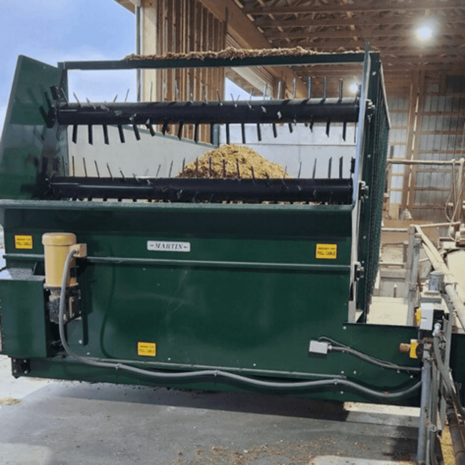 Custom Stationary Commodity Box | DM Martin Manufacturing